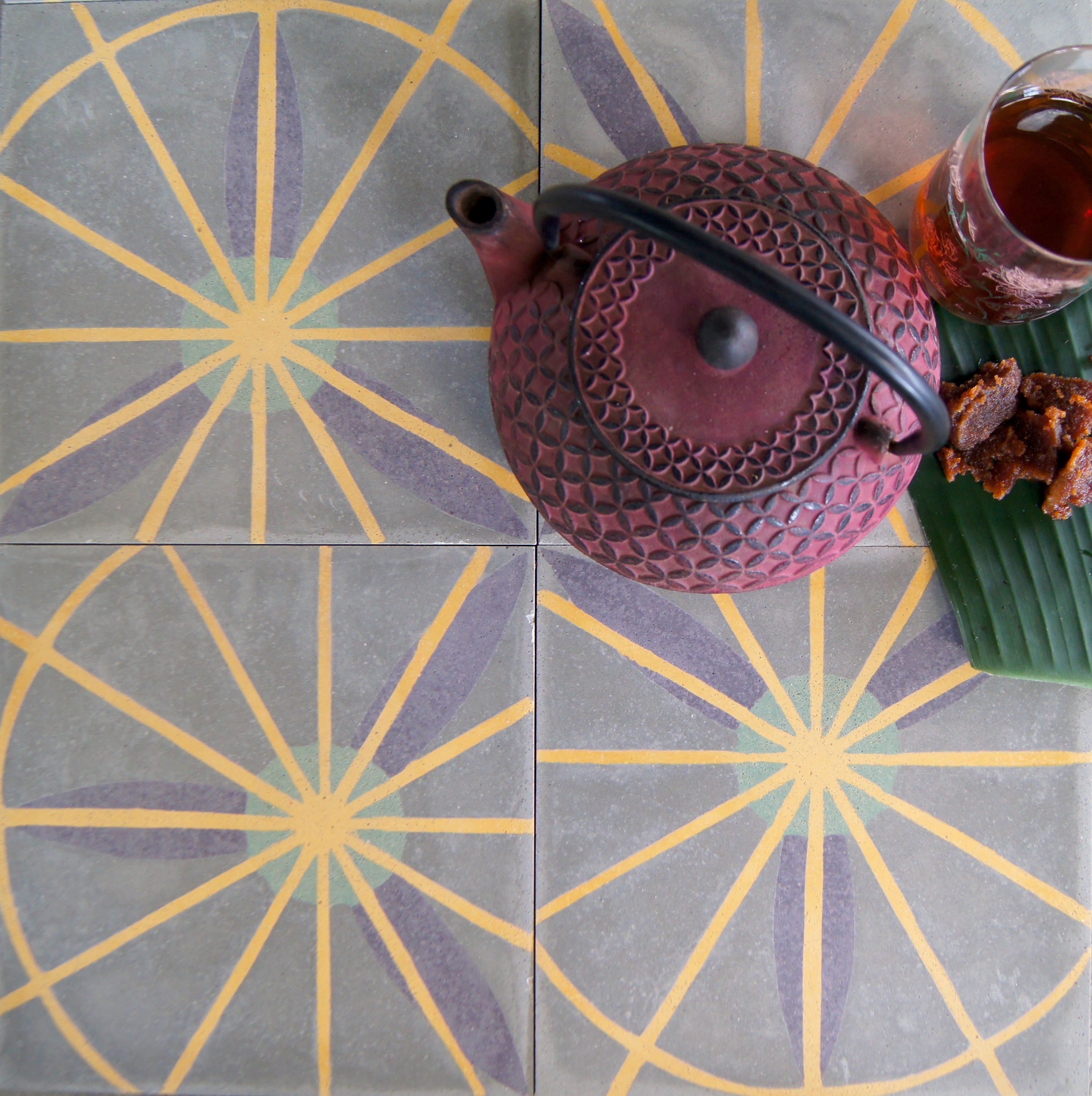 Kithulgala - Cement Tile – îlot Colombo